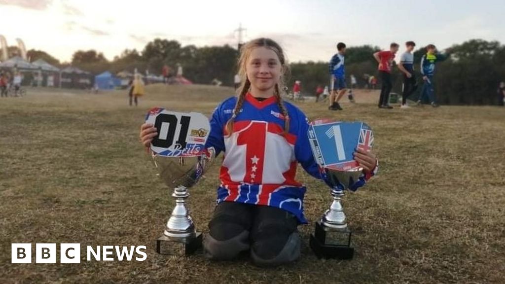 Trowbridge BMX champion encourages other girls to try sport