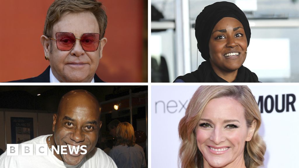 New Year Honours 2020: Famous names on the list