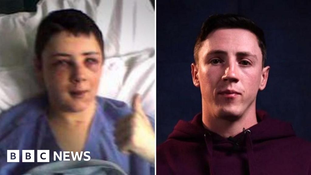 Appeal to find mystery saviour after canal gang attack - BBC News