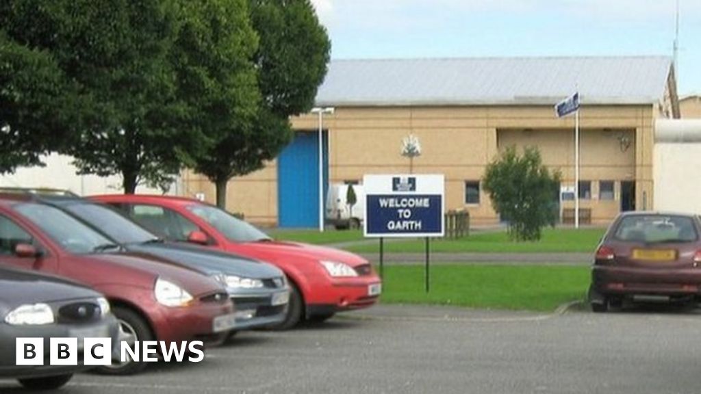 Prisoner climbs down from HMP Garth roof after more than 12 hours - BBC ...