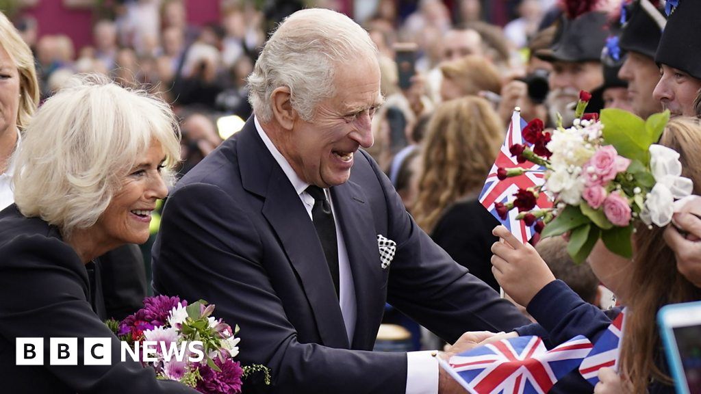 King Charles III makes first visit to Northern Ireland as monarch - BBC News