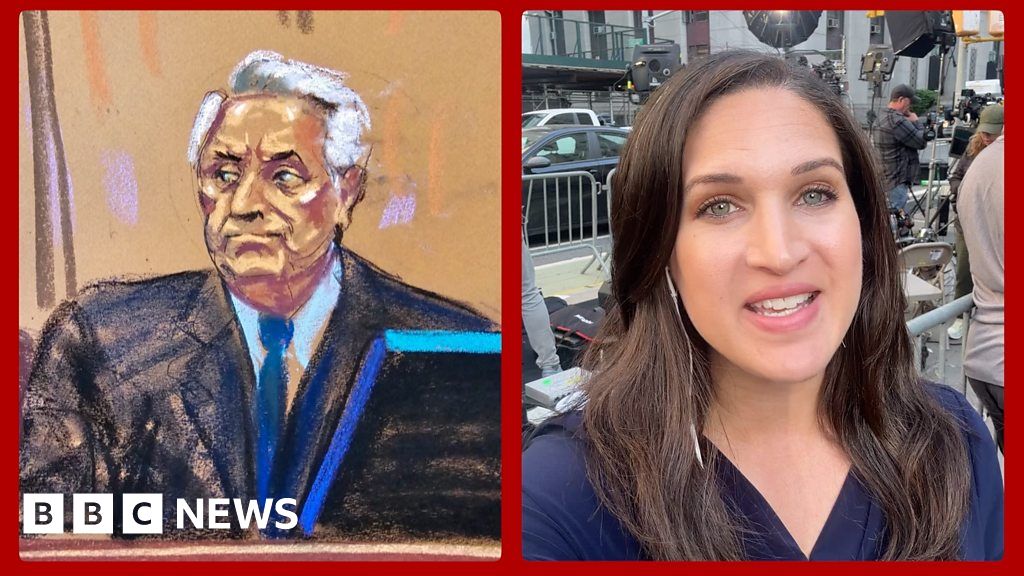 Trump trial: Cohen says he stole and a witness angers the judge - BBC News