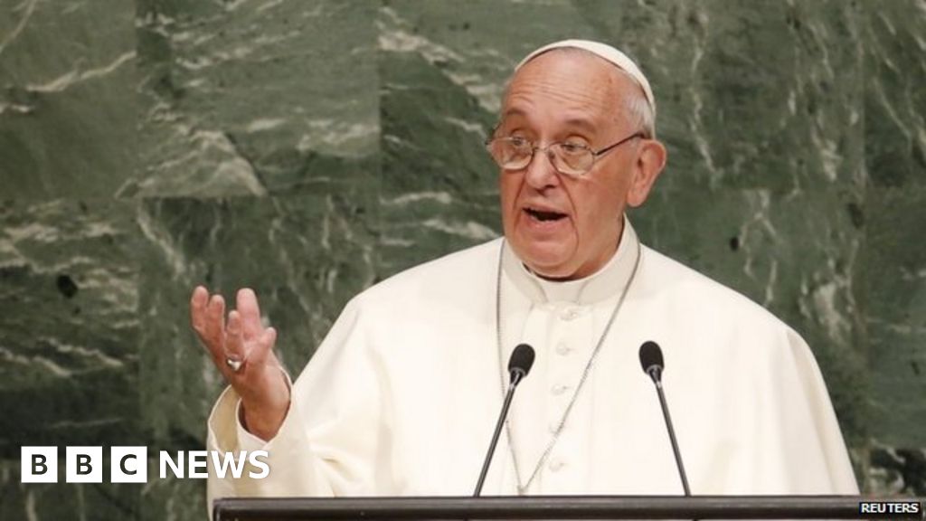 Pope Francis defends 'right of environment' in UN General Assembly ...