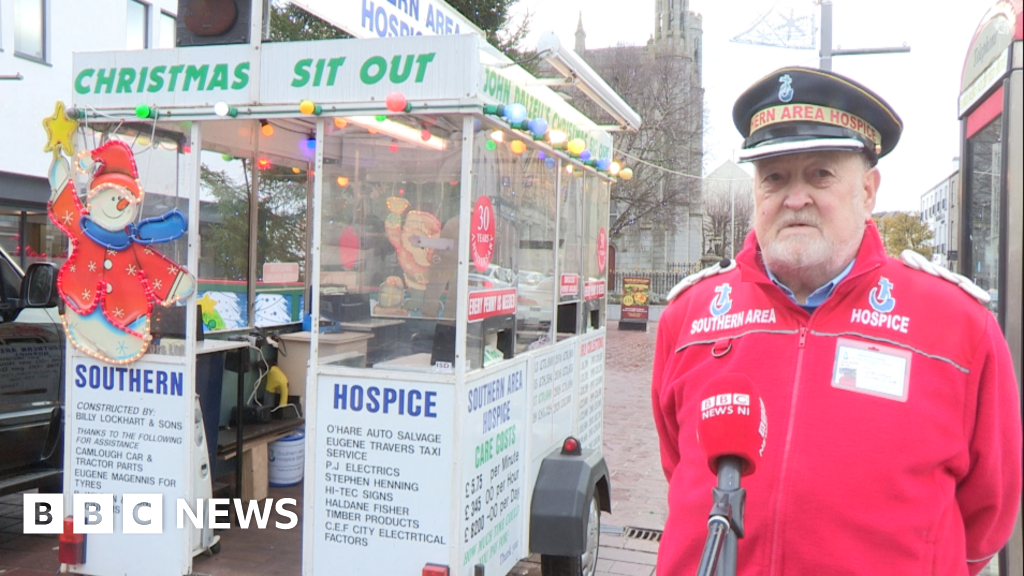 Newry's 80-year-old Black Santa sits out for festive fundraiser