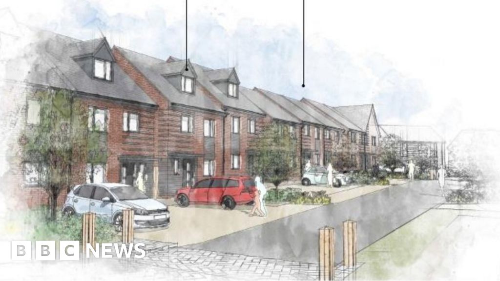 Exeter homes plan gets go-ahead despite reservations - BBC News
