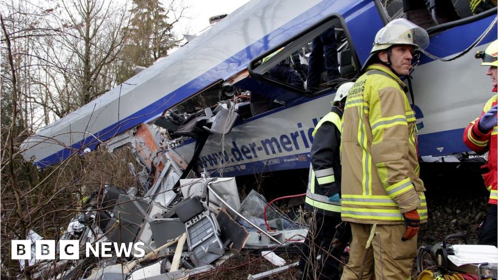 Germany train crash: Several killed near Bavarian town of Bad Aibling ...