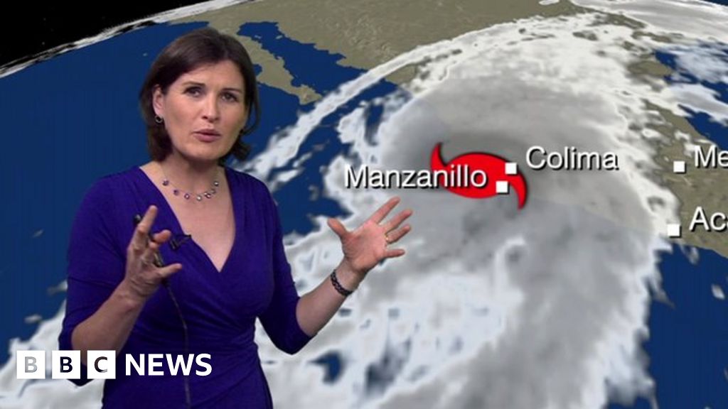 Hurricane Patricia's impact explained by weather presenter - BBC News