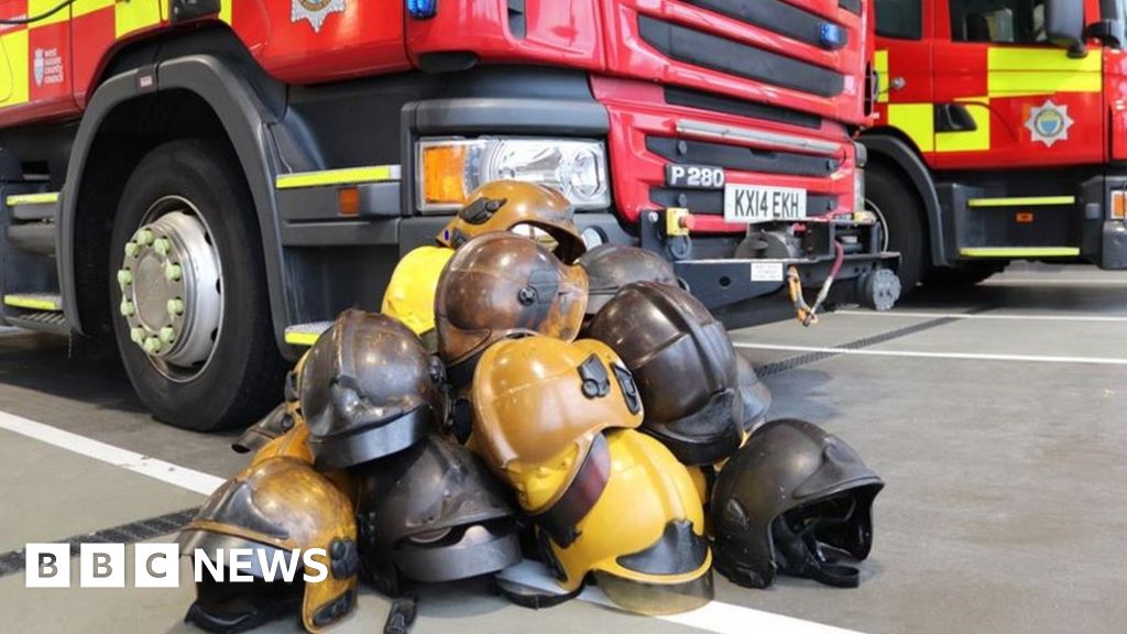West Sussex fire helmets to have artwork painted on for charity