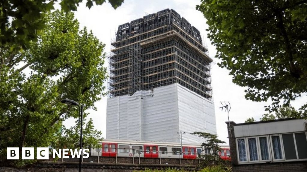 Grenfell Tower: Government will consult on cladding ban - BBC News