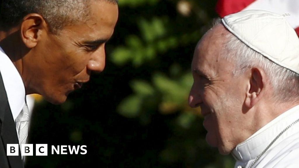 The president and the Pope - BBC News