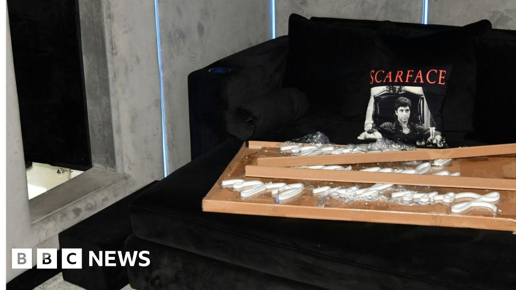 Scarface cinema room helped identify Liverpool drug dealer - BBC News