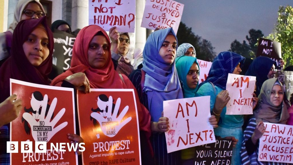 Hathras gang rape: India victim's death sparks outrage - BBC News