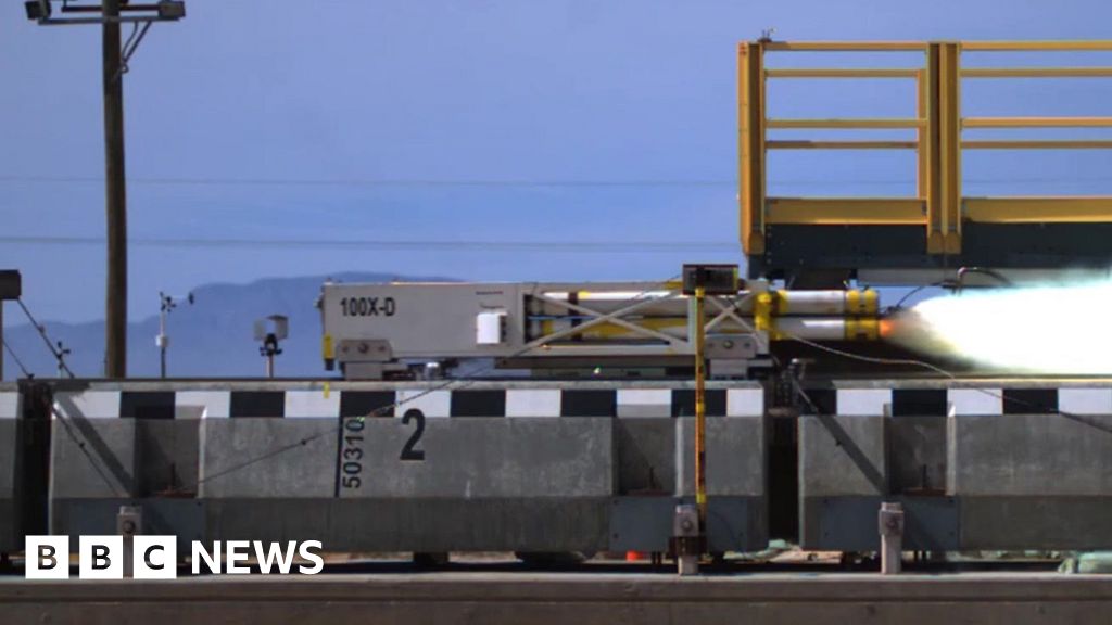 US Air Force breaks maglev speed record and other news - BBC News