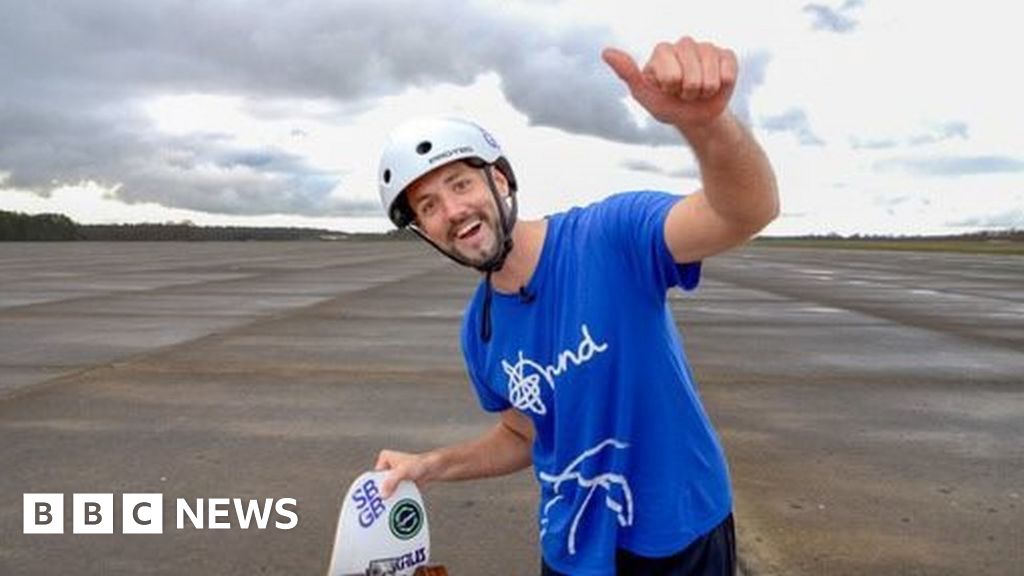 Skateboarder Ryan Swain plans second world record attempt in North ...