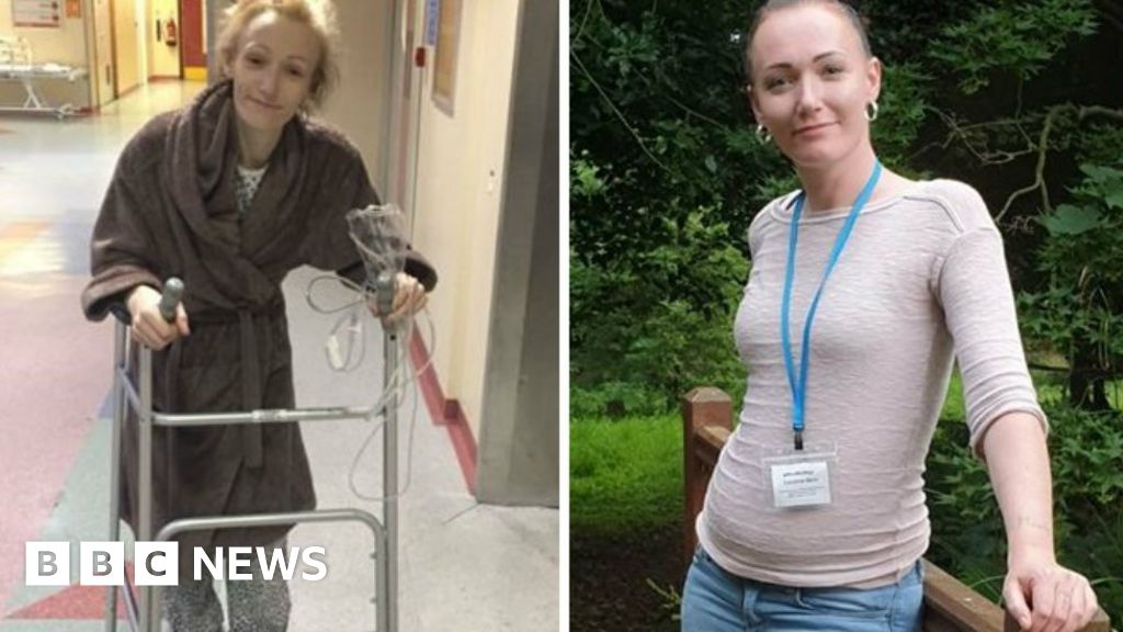 Addict given a year to live turns her life around - BBC News