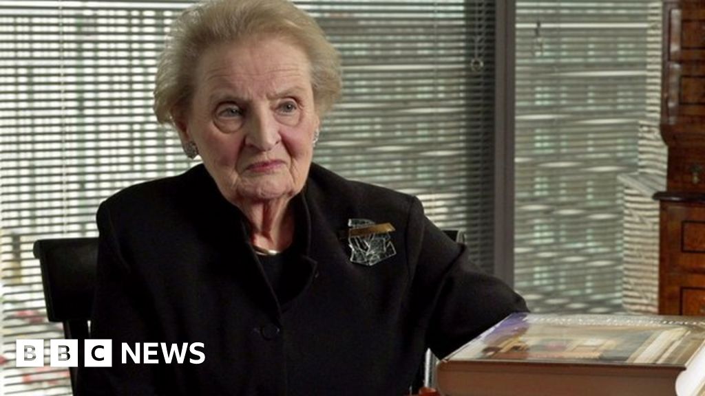 Albright: 'Society more stable' if women are empowered - BBC News