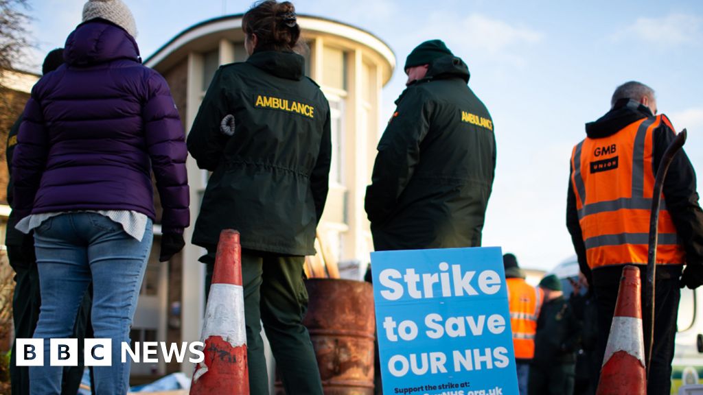 NHS facing more walkouts as ambulance staff strike