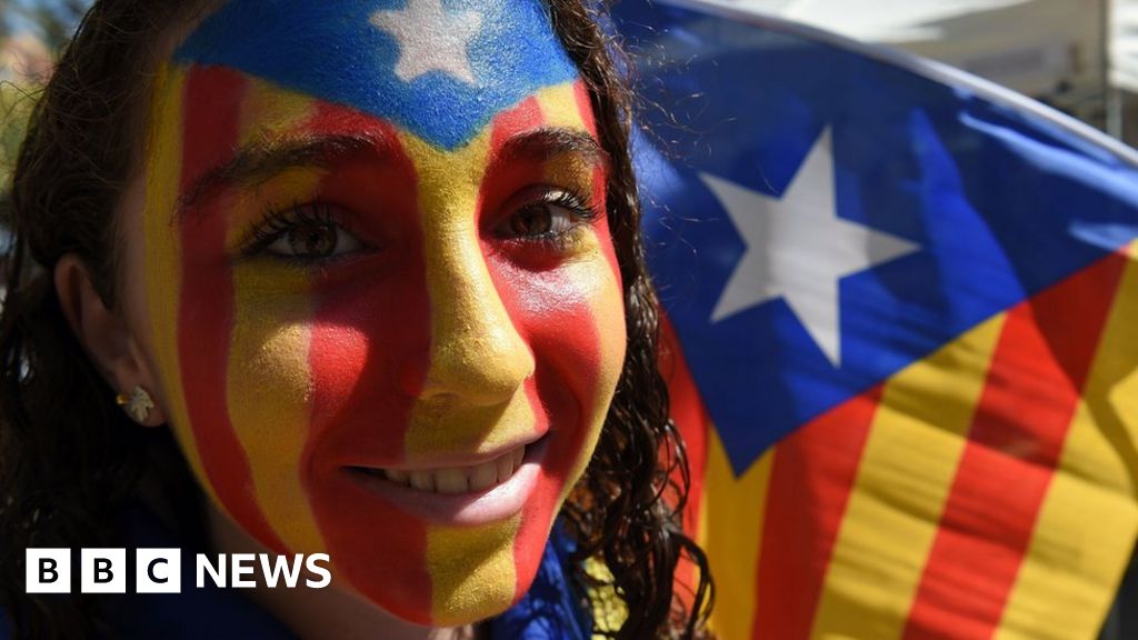 Catalan independence: Hundreds of thousands rally for break with Spain ...