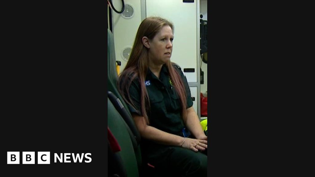Paramedic Recalls Being Sexually Assaulted By Patient Bbc News