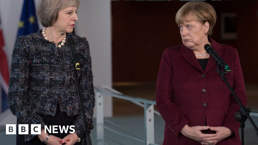 Merkel's Brexit stance shows need for Tory poll win - May - BBC News