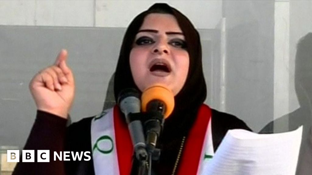 Iraq protest suspended 'out of respect for the pilgrimage' - BBC News