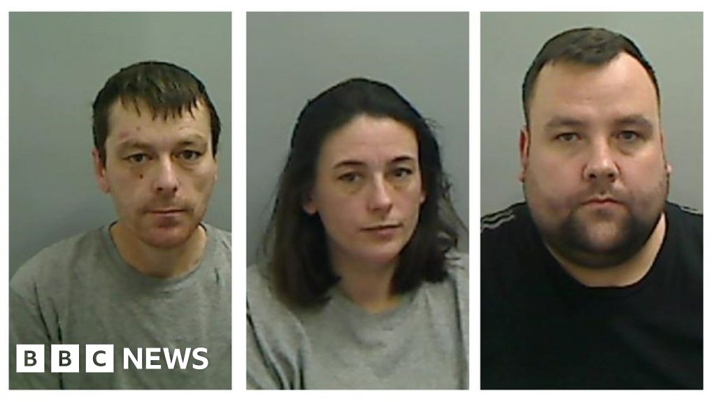 Adam Thomson: Three people jailed for Hartlepool manslaughter - BBC News
