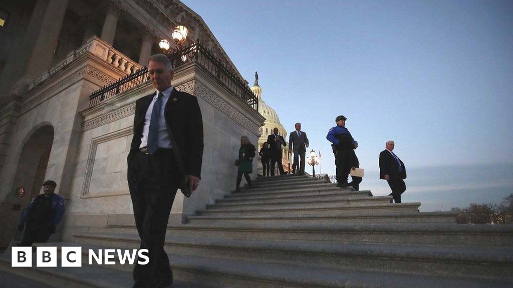 US Congress averts federal government shutdown for another month - BBC News
