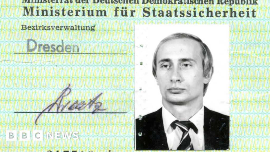 Putins Stasi Spy Id Pass Found In Germany Bbc News