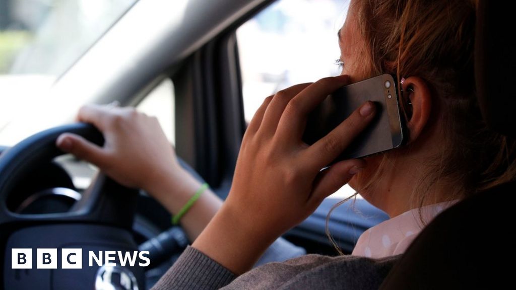 Deadly distraction of driving while on your mobile - BBC News