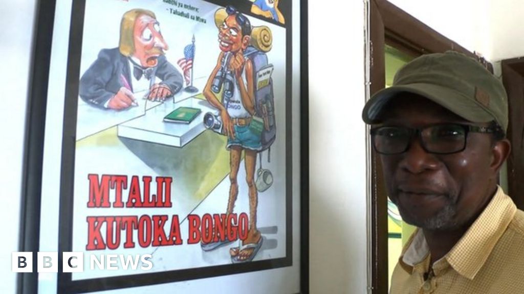 Meet the cartoonist behind Tanzania's Kingo - BBC News