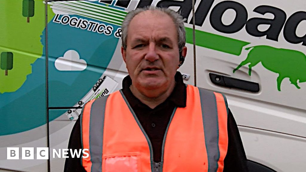 Lorry driver shortage: 'All you hear about is negativity' - BBC News