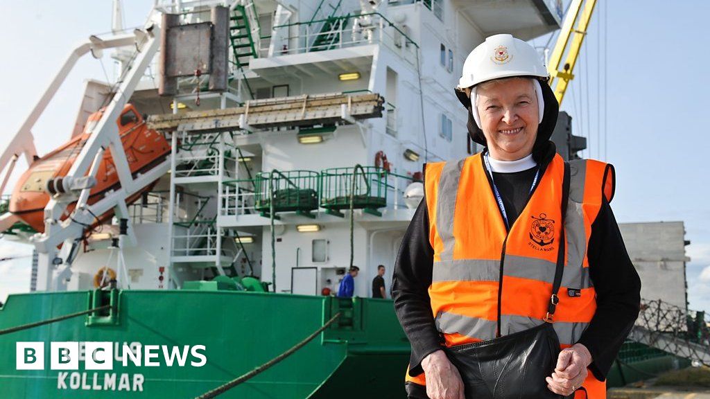 Sister Mary: Nun on a mission in Sunderland - BBC News
