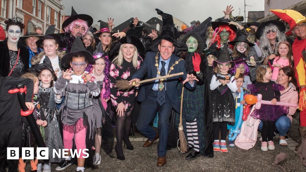 Witches launch Europe's biggest Halloween party