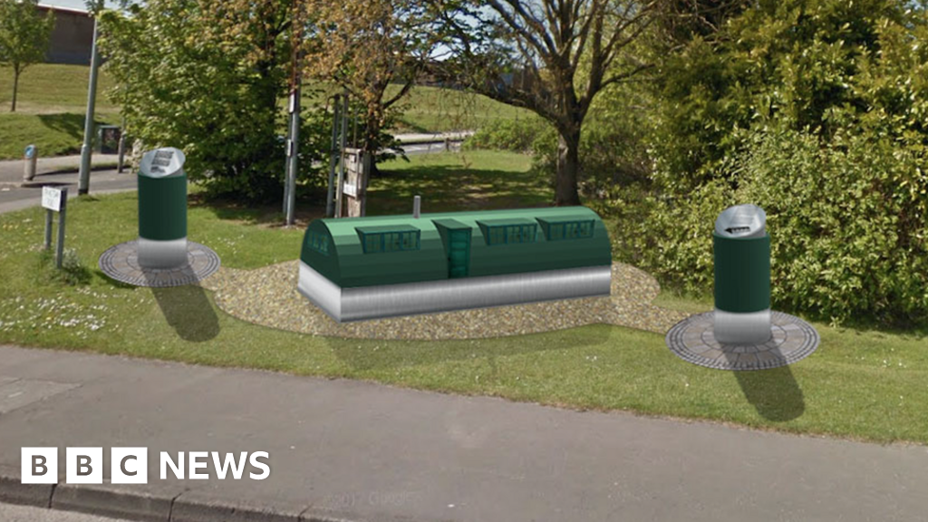 Springtown Camp: Plans for Derry naval base monument - BBC News