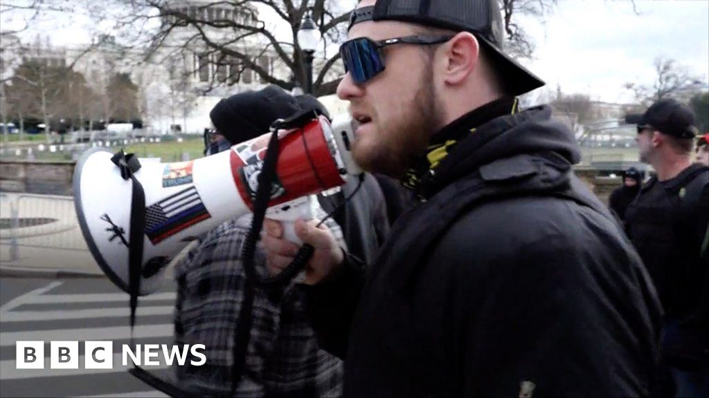 Watch: What the Proud Boys did on January 6 - BBC News