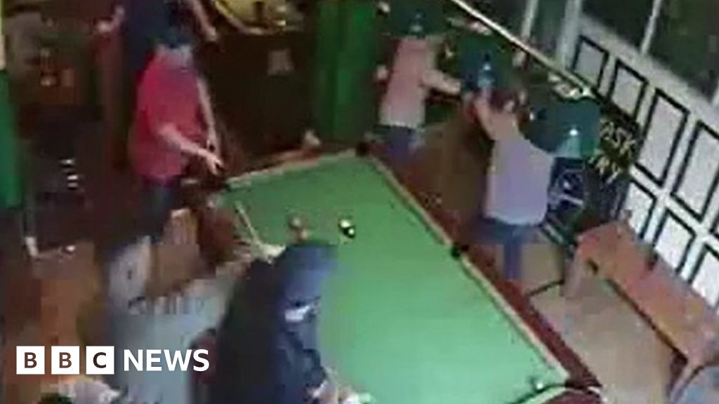 Carlisle pub brawl: Football fans jailed over 'ugly' clash - BBC News