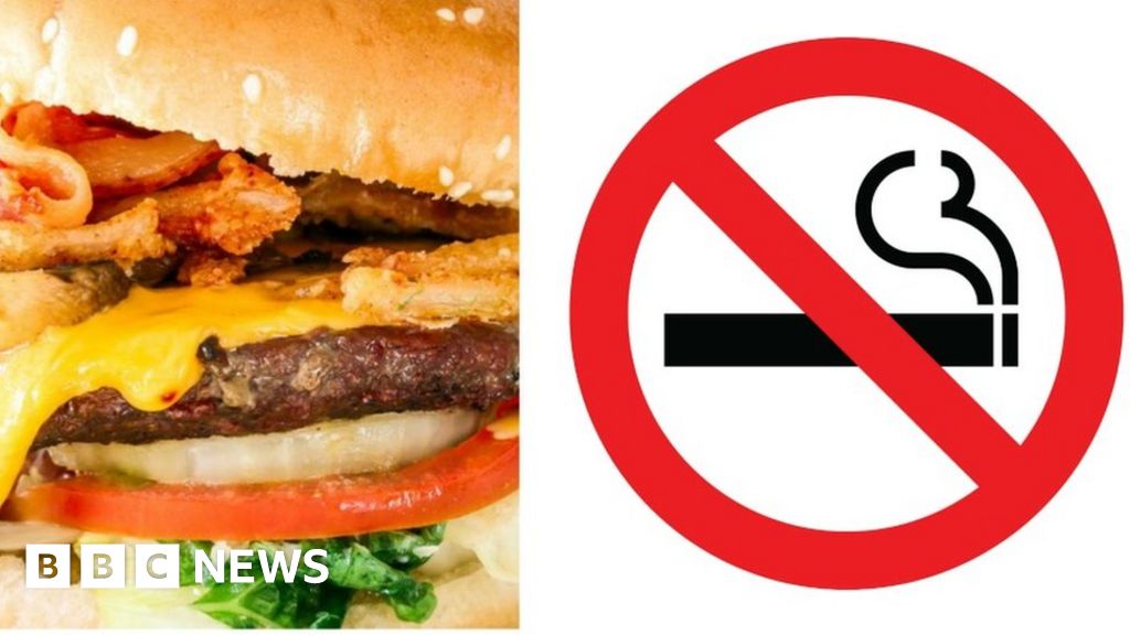 Calls for tougher smoking and junk food rules in hospitals - BBC News