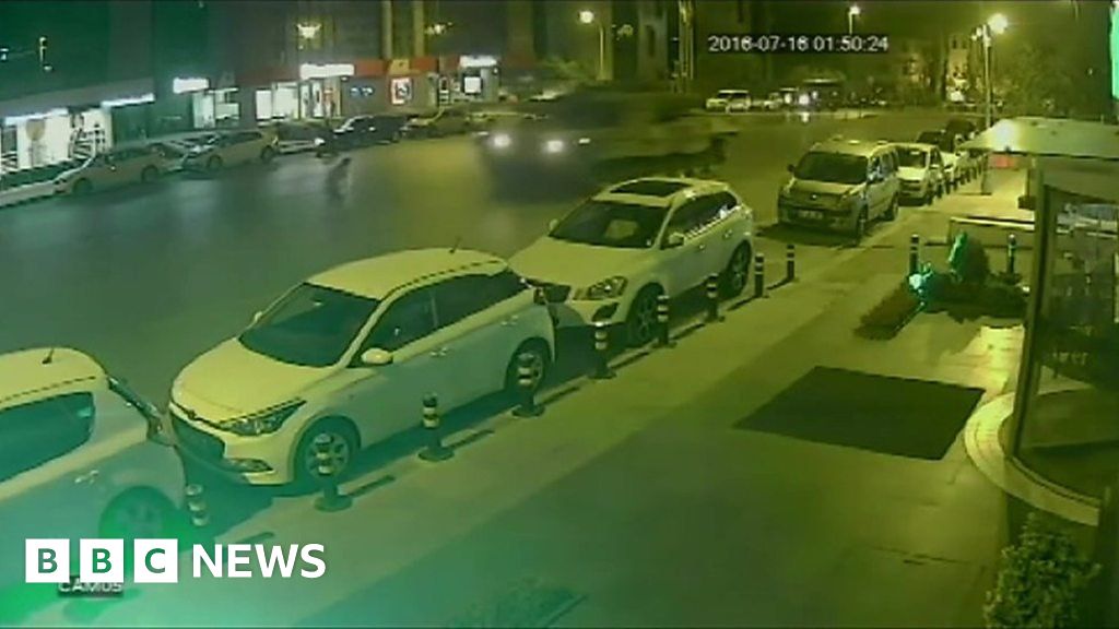 'I was run over by tanks' - BBC News