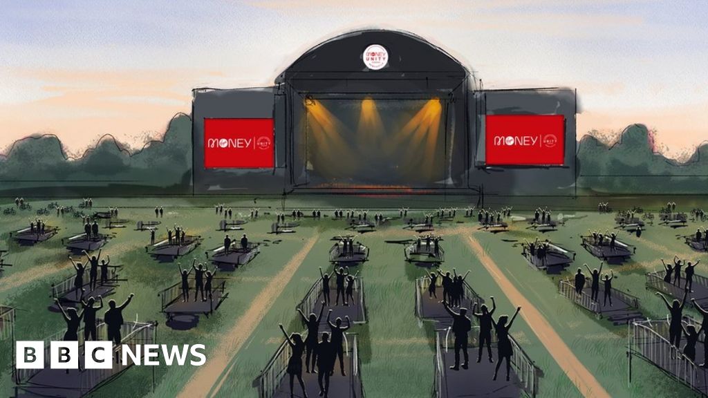 Newcastle's Gosforth Park to host socially-distanced gigs - BBC News
