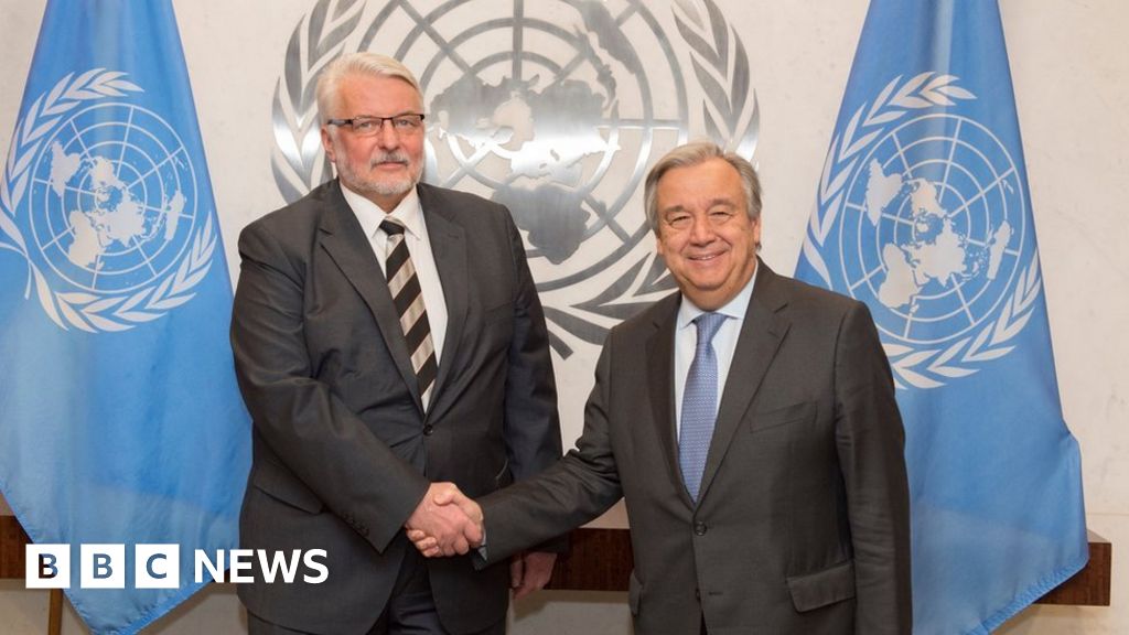 San Escobar: Polish foreign minister's slip invents a country - BBC News