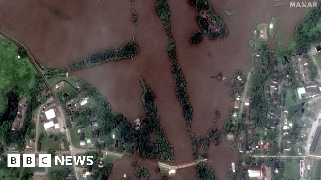 Vermont floods: Before and after devastating north-eastern storms - BBC ...