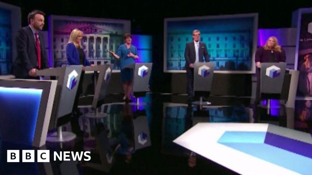 Catch up on the key moments from the BBC's leaders' debate - BBC News