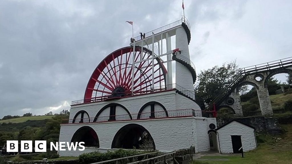 Great Laxey Wheel turns again on Isle of Man