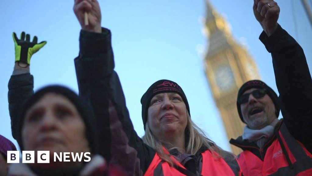 Strikes: Will the clash between workers and firms ever end? - BBC News