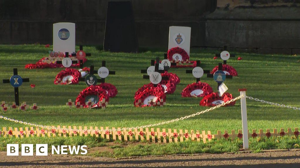 Remembrance Day: Edinburgh Armistice Day service called off - BBC News