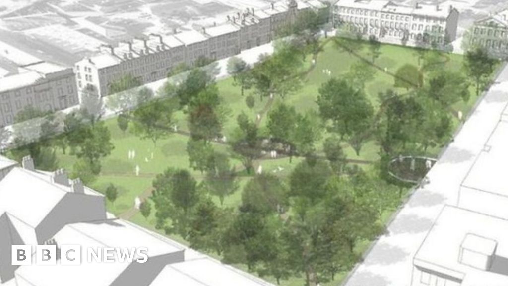 Winckley Square: £1.2m Preston renovation work starts - BBC News