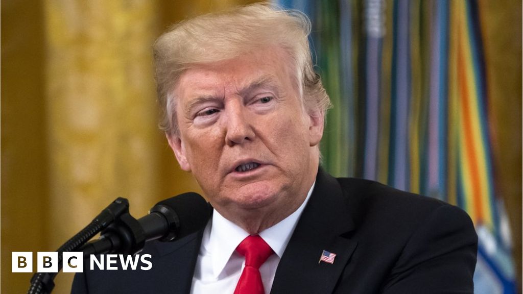 Trump insists hush money payments by Cohen were legal - BBC News