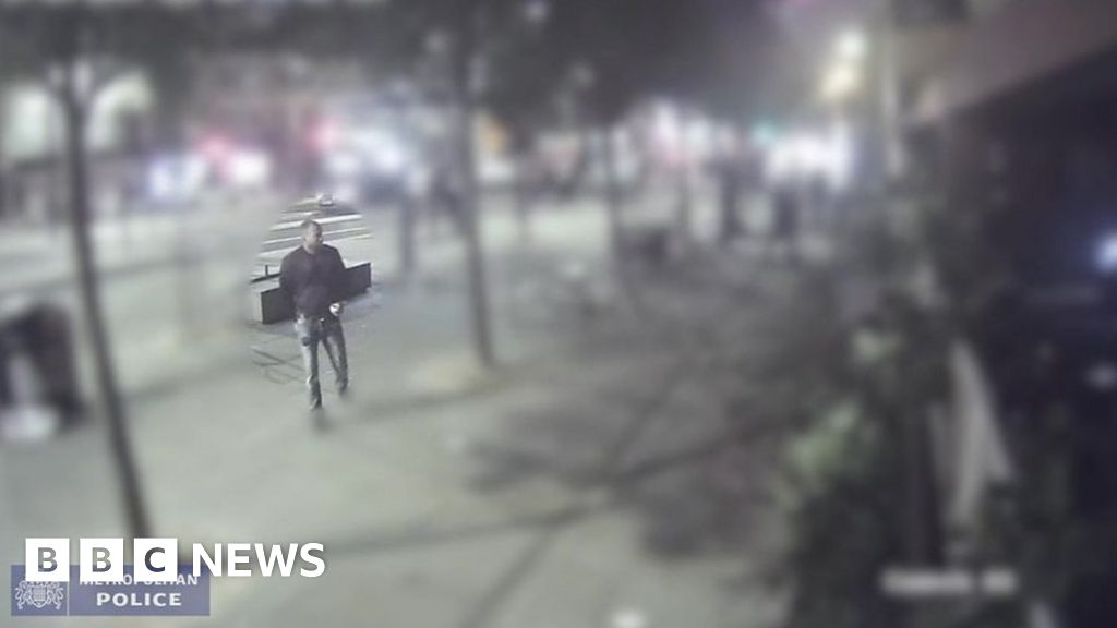 CCTV released of east London bar acid attack - BBC News