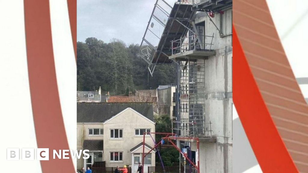 Man in 'unknown condition' after falling from height at building site ...