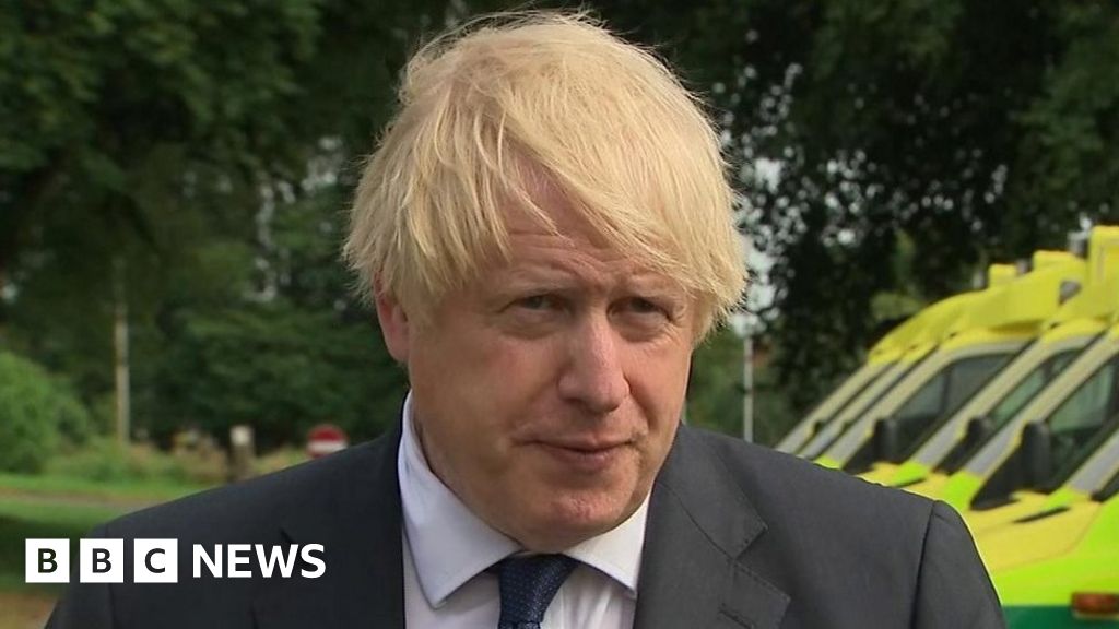 Boris Johnson defends exam grades in English schools - BBC News